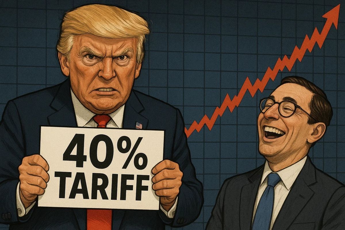 40% 관세도 무시하는 'TACO 트레이드'...금리는 5%, 누가 웃을까? - 더밀크 | The Miilk